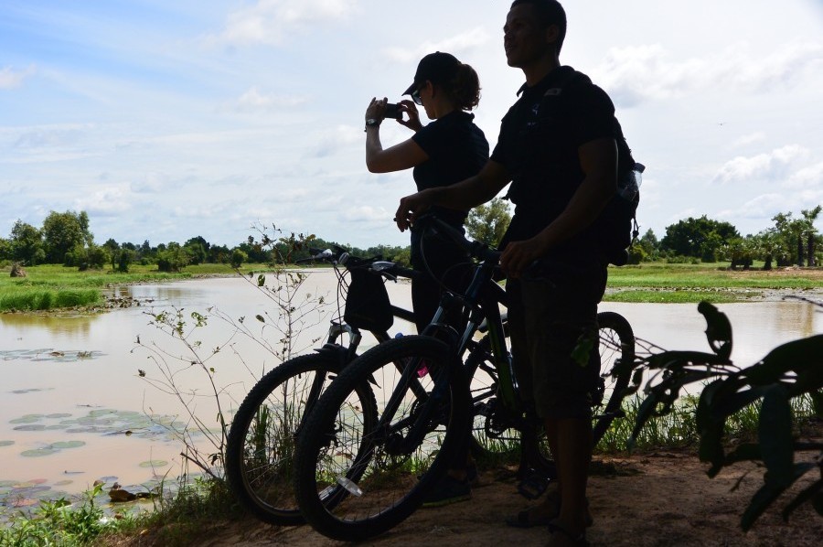 Temple Hunting on Two Wheels in Angkor | Smiling Albino