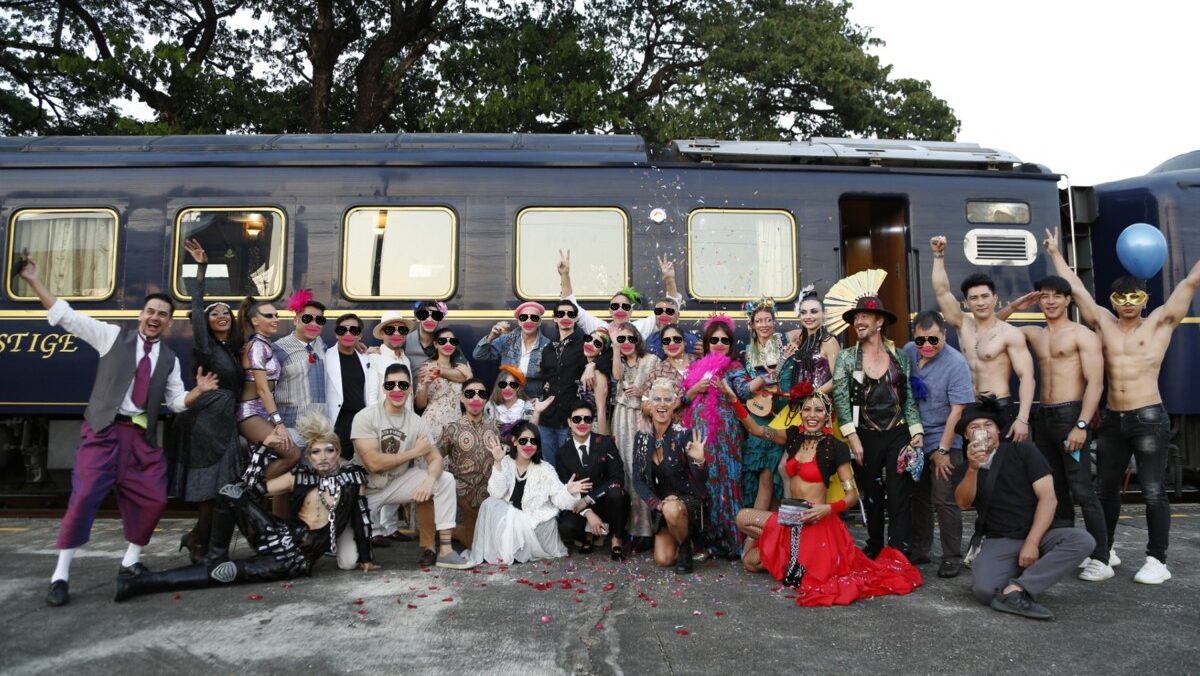 A Very 2020 Epic Train Party in Thailand | Smiling Albino